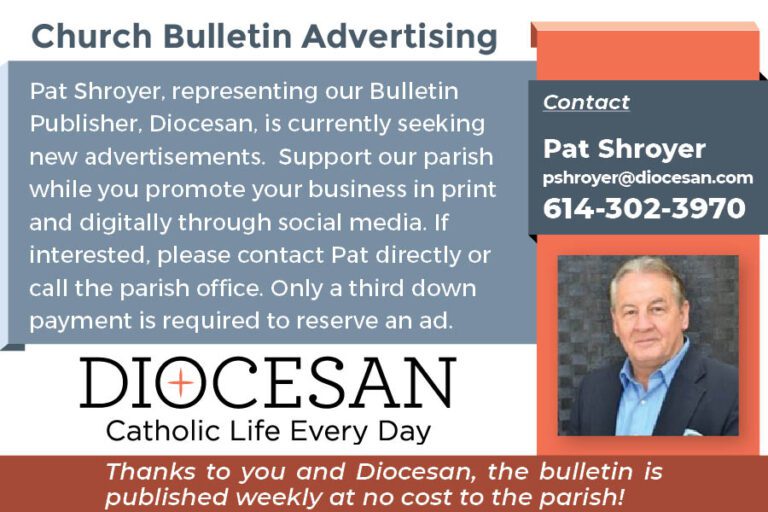 Bulletin Advertising – Champaign County Region of Catholic Parishes